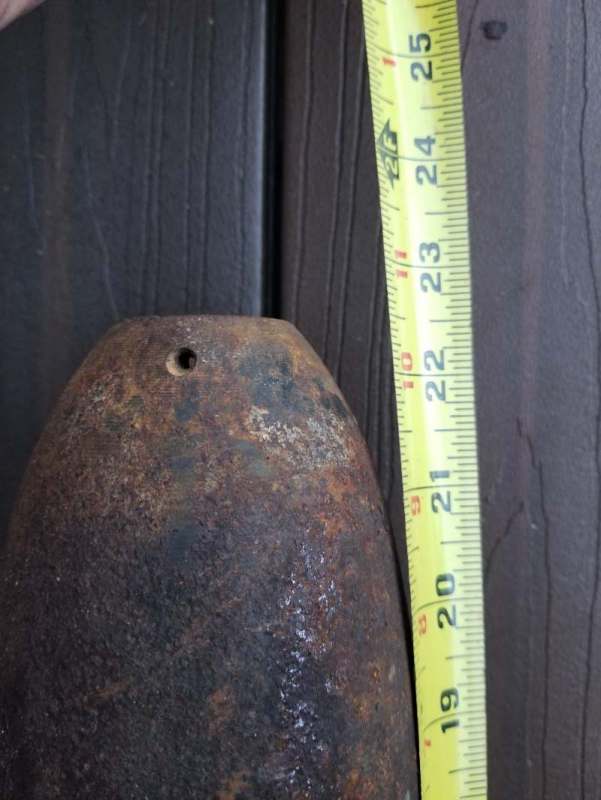 Another Dummy Practice Bomb that needs identifying - FIREARMS - U.S ...