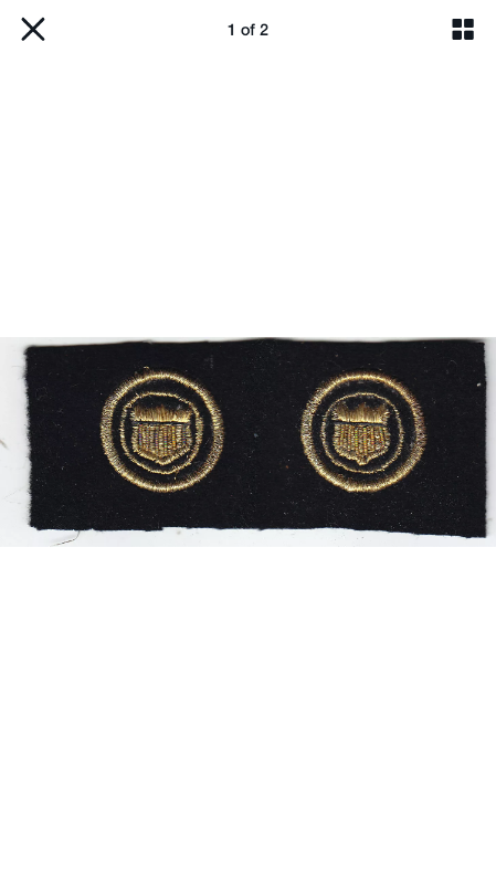 What is it? Sleeve/cuff mark? USCG? - NAVY, COAST GUARD AND OTHER SEA ...