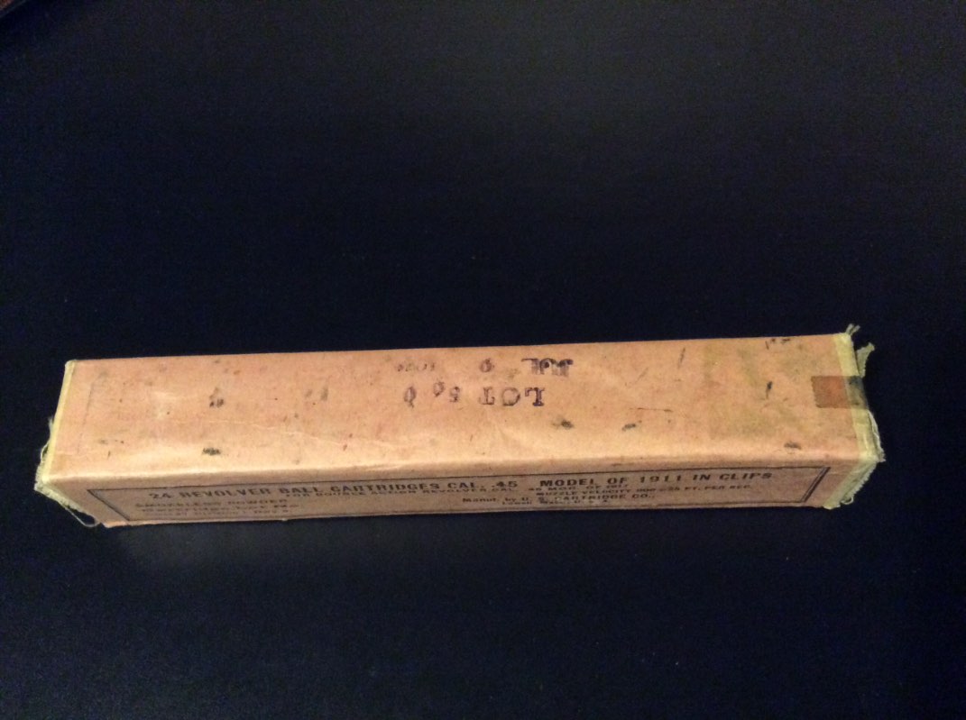 Vintage .45 ACP ammo - Page 2 - FIREARMS - U.S. Militaria Forum