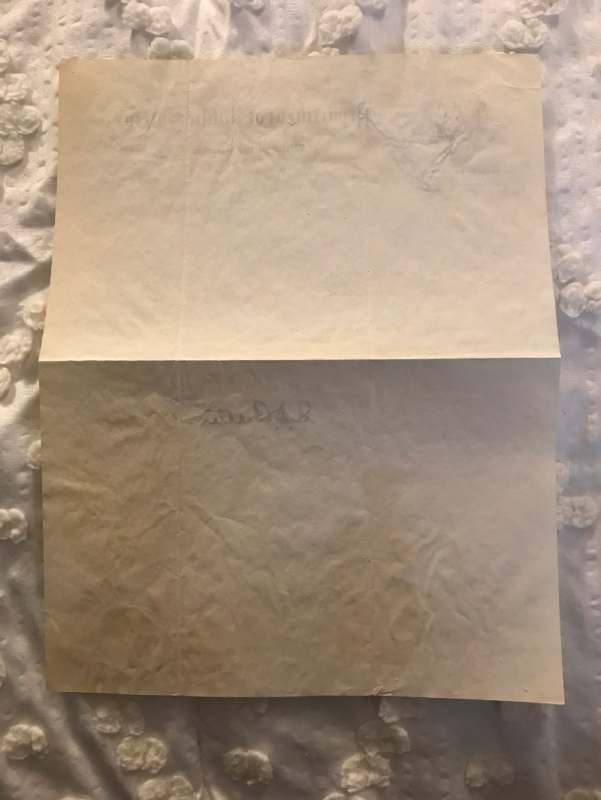 Smedley Butler autograph, 1924 Philadelphia Department of Public Safety ...