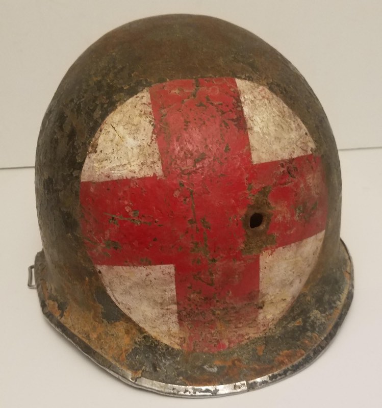 Medic helmet help - CHAPLAIN & MEDIC HELMETS - U.S. Militaria Forum