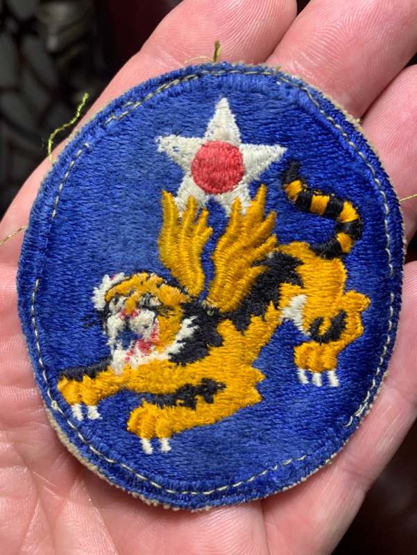 14th Air Force Patch Theater Made? - ARMY AND USAAF - U.S. Militaria Forum