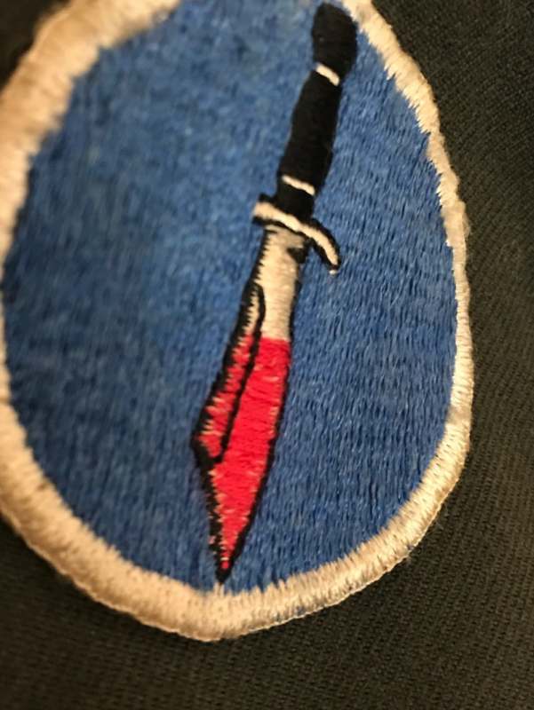 Kiska Task Force Patch With Blood On The Blade - ARMY AND USAAF - U.S ...