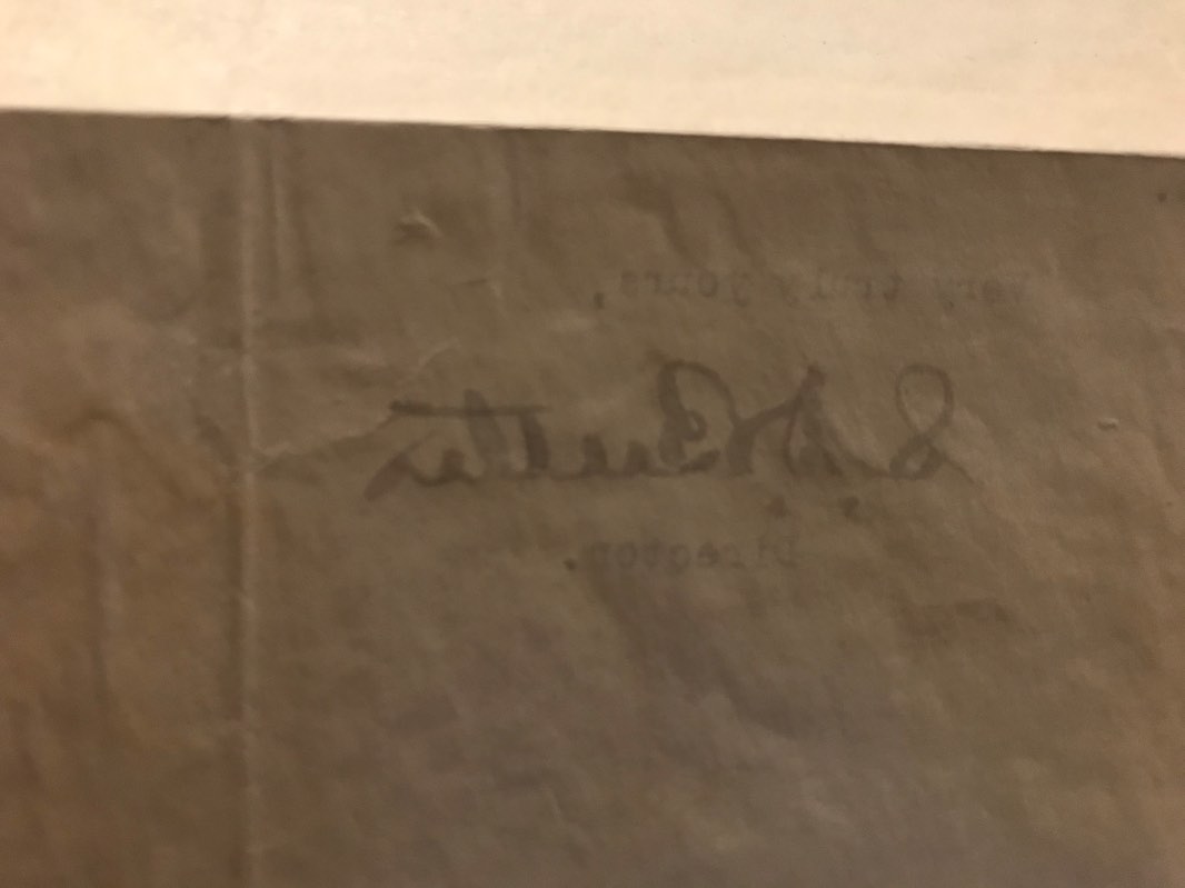 Smedley Butler autograph, 1924 Philadelphia Department of Public Safety ...