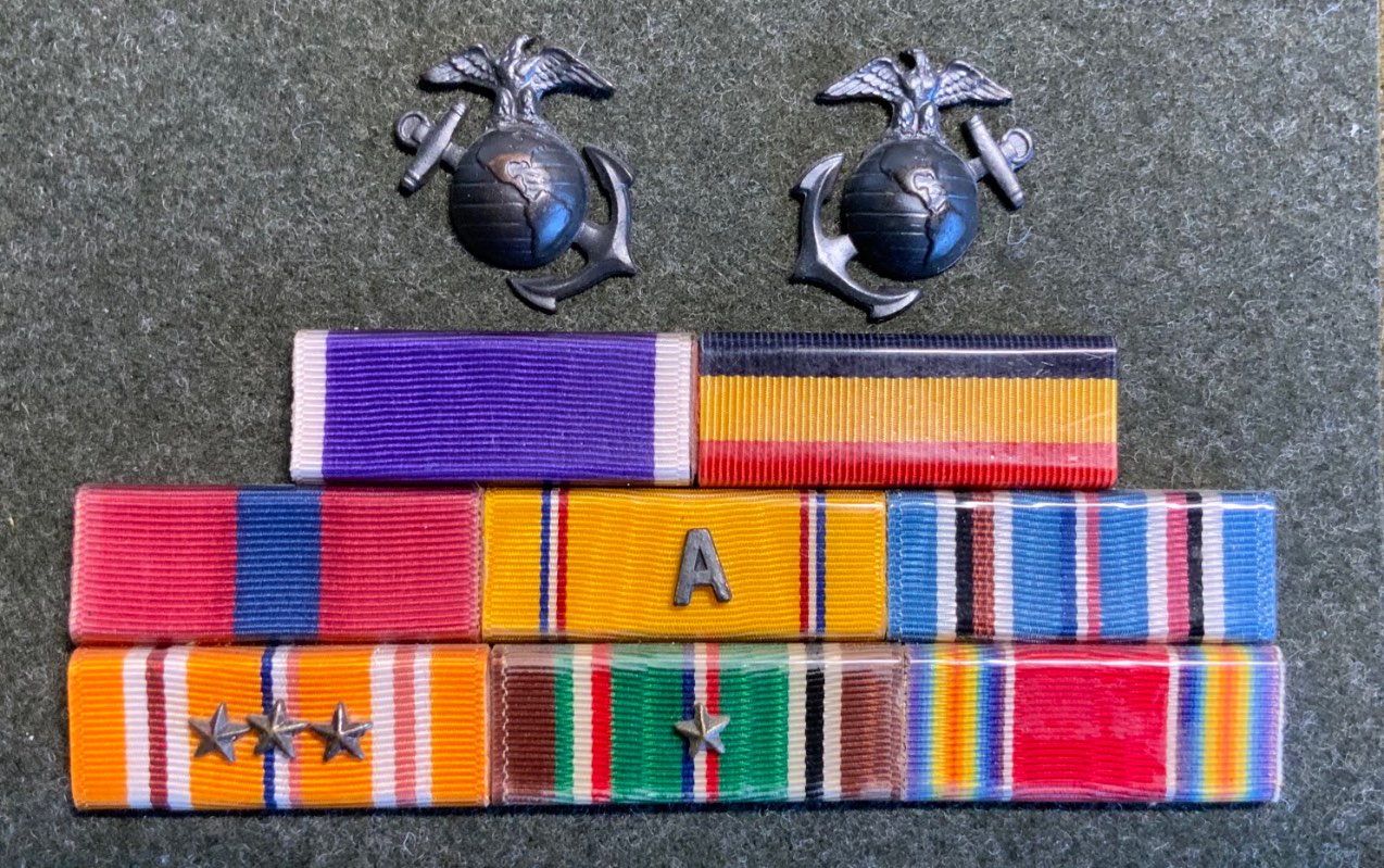 Battle stars on American Campaign Ribbons When Appropriate? - MEDALS ...