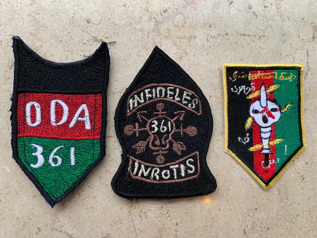 Rare Early OEF 3rd SFG Purple Heart patch for Afghan Security Forces ...