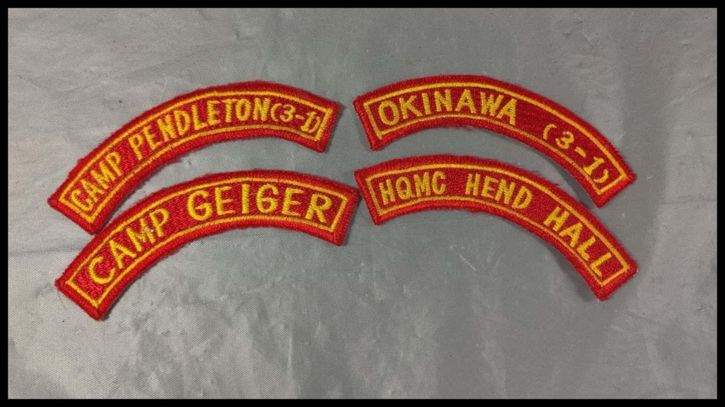 USMC Shoulder Tabs - MARINES - U.S. Militaria Forum