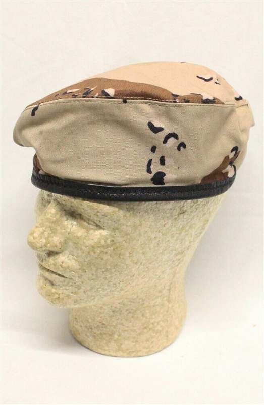 Chocolate chip camouflage beret Desert Storm pattern - CAMOUFLAGE ...