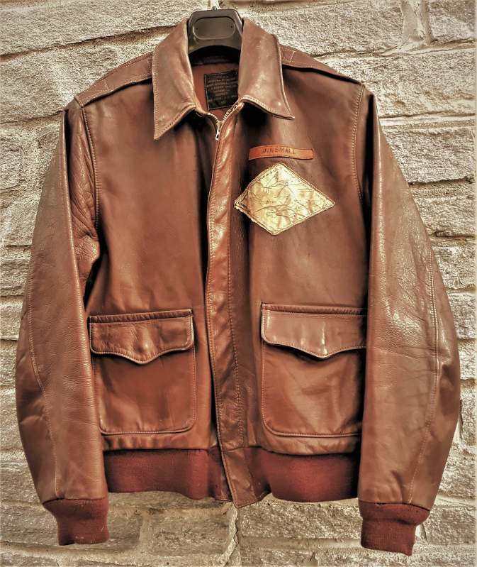 J.A. Dubow A-2 jacket from 6th Tow Target Sqn. - FLIGHT CLOTHING - U.S ...