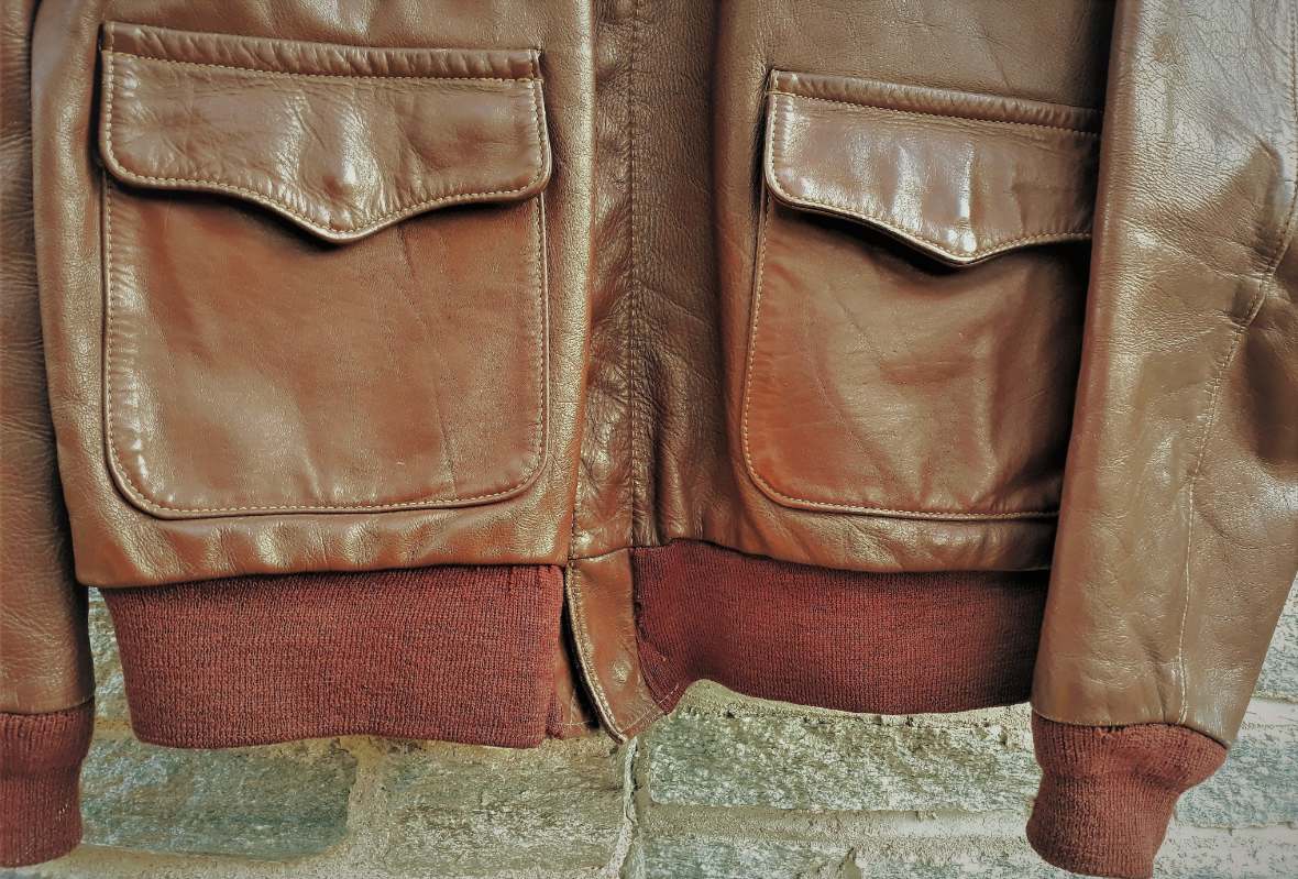 J.A. Dubow A-2 jacket from 6th Tow Target Sqn. - FLIGHT CLOTHING - U.S ...