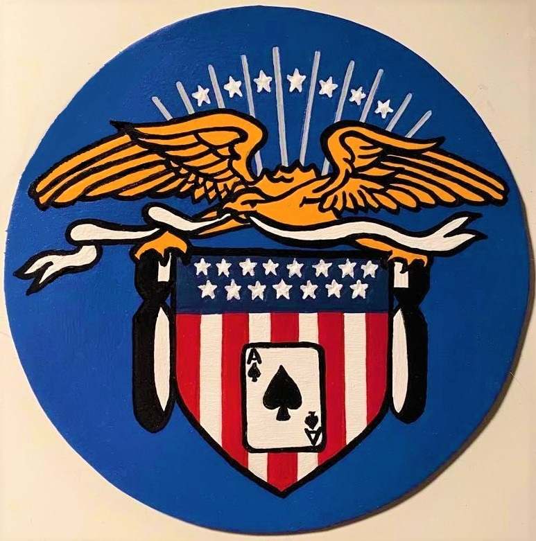 Latest Leather jacket patch work, 787th Bombardment Squadron ...