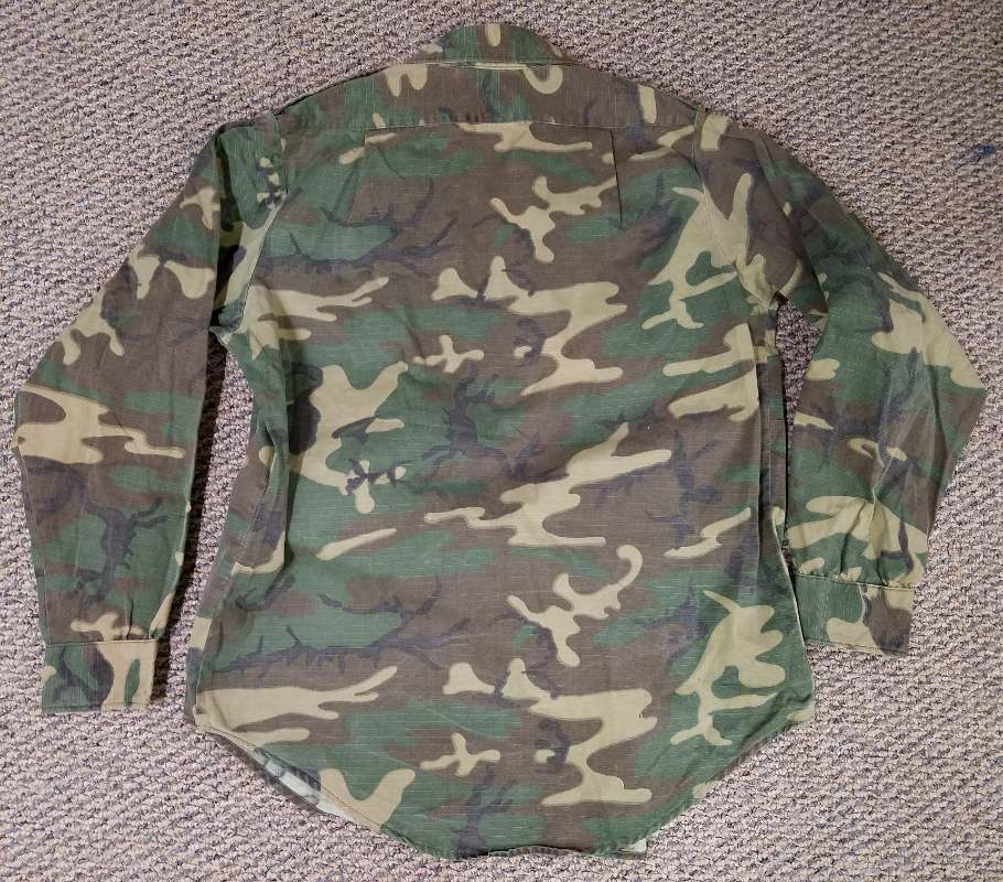 USMC 1st Recon BN tailor made ERDL shirt - CAMOUFLAGE UNIFORMS - U.S ...