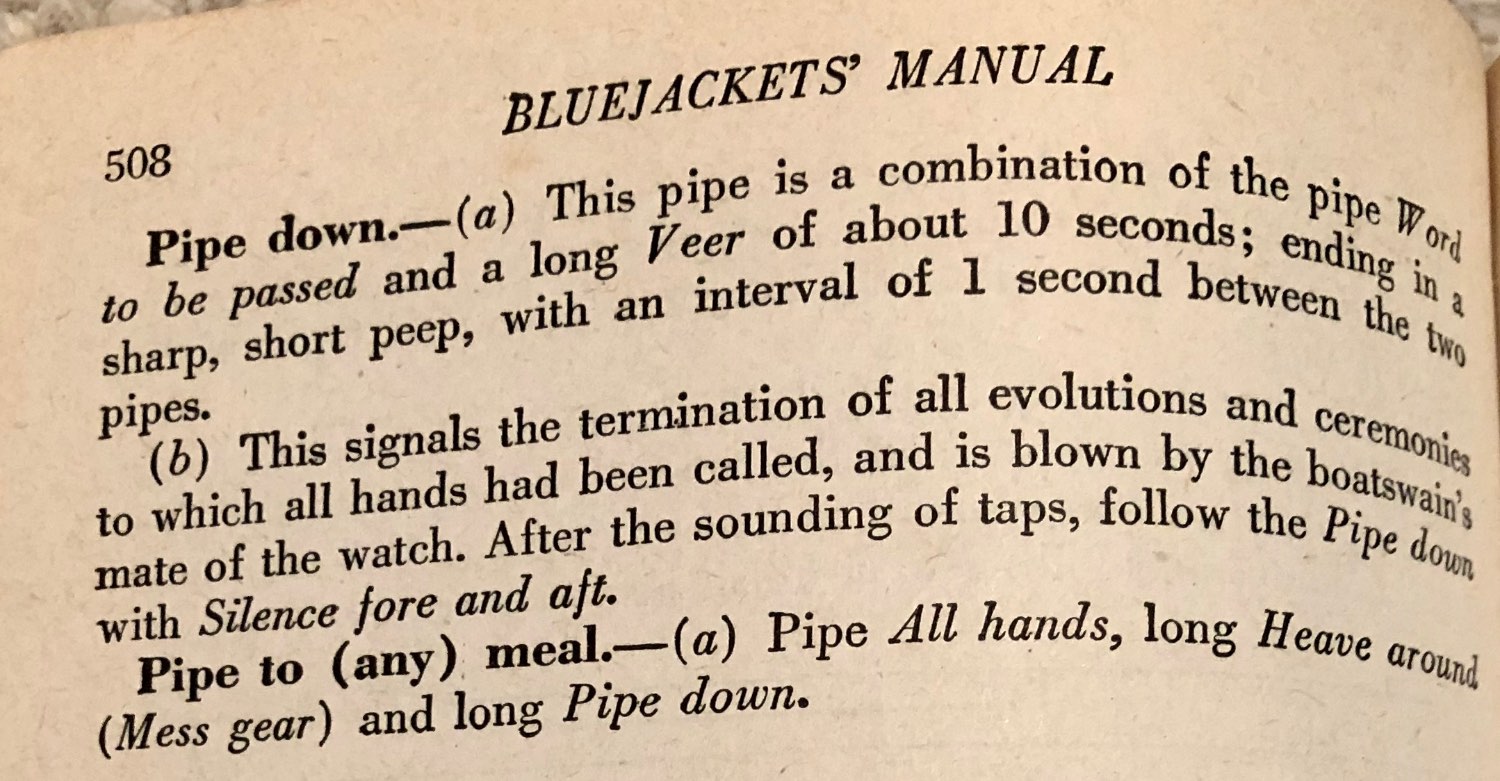 Boatswain’s Call/Pipe - MISC MILITARIA - U.S. Militaria Forum