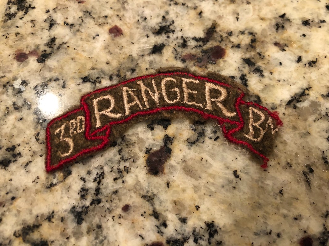 3rd Ranger Battalion Scroll - Real or Fake? - ARMY AND USAAF - U.S ...