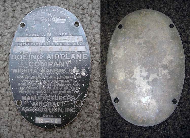 MY LATEST DATA PLATE - MILITARY AIRCRAFT & AVIATION - U.S. Militaria Forum