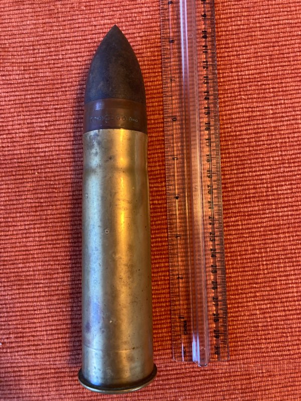 US NAVY 1 Pounder Shell - FIREARMS - U.S. Militaria Forum