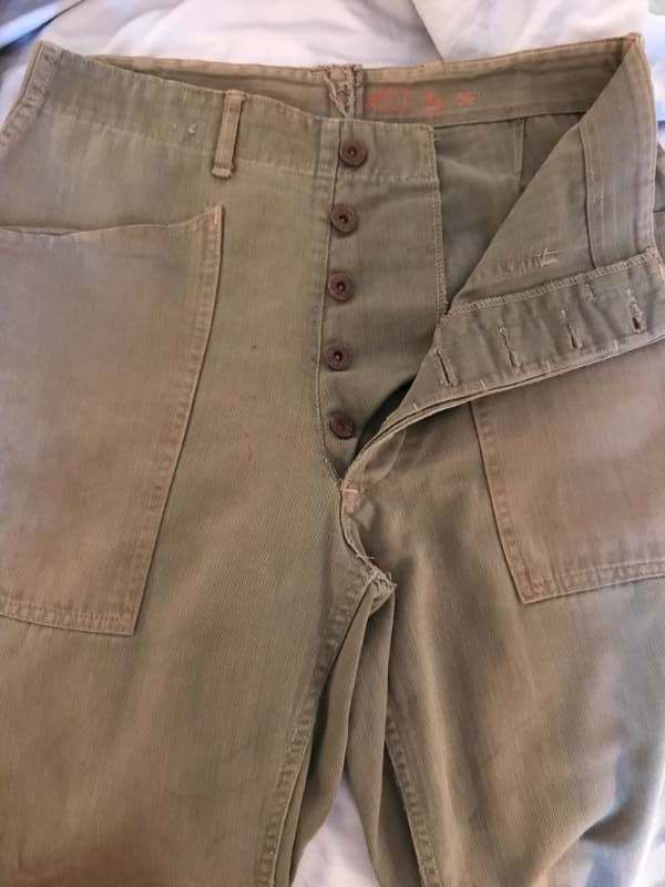 USMC P41 Patch Pocket Trousers: Were they the first trouser variant ...