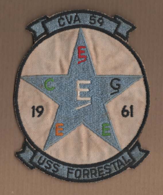 USS Forrestal Patch 1961 - NAVY, COAST GUARD AND OTHER SEA SERVICES ...