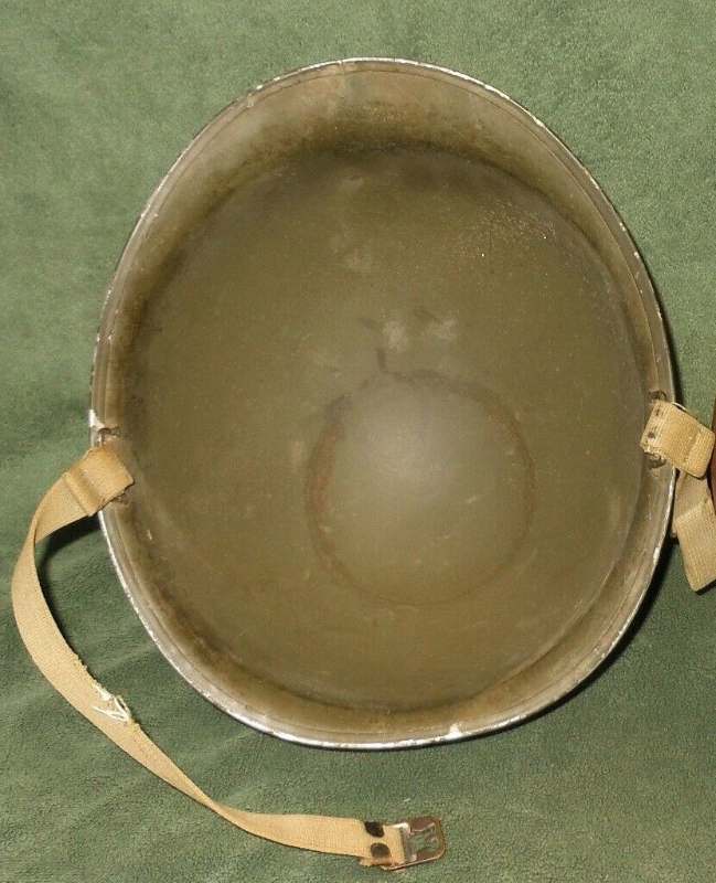 Nice front seam M1. - M-1; M-1C & M-2 HELMETS - U.S. Militaria Forum