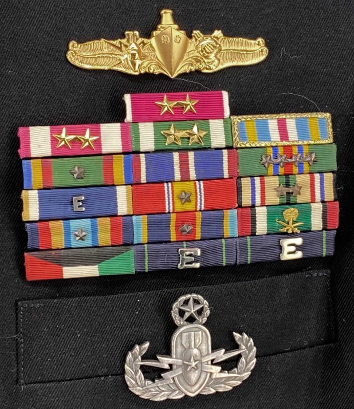 Navy EOD officer: placement of Explosive Ordnance Disposal badges ...