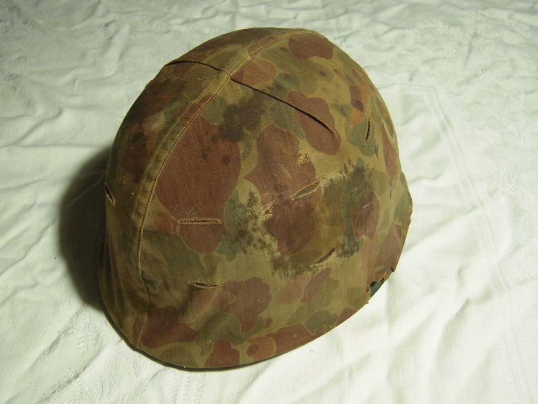 Ebay Marine lid - M-1; M-1C & M-2 HELMETS - U.S. Militaria Forum