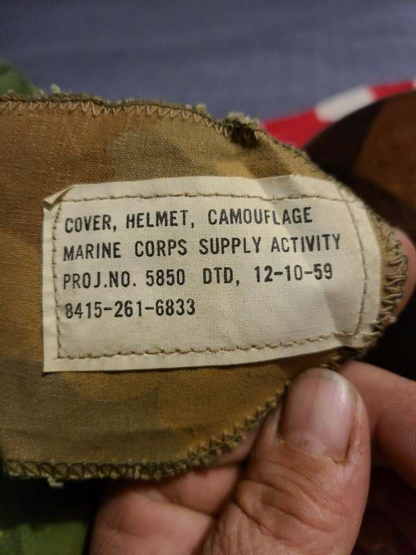 Earliest Mitchell cover and NOS Strap. - M-1; M-1C & M-2 HELMETS - U.S ...