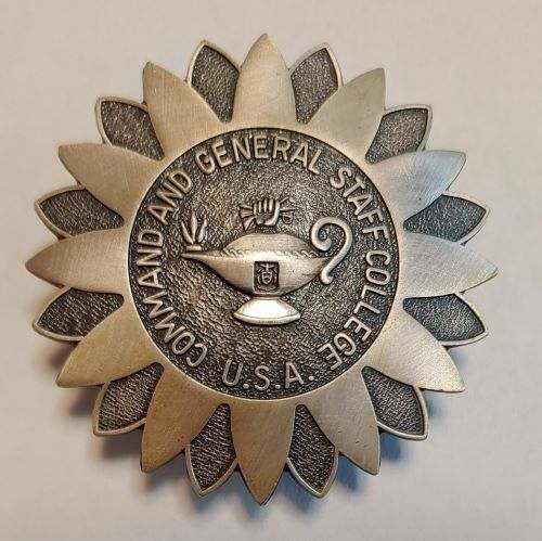 US Army Command and General Staff College International Graduate Badge ...