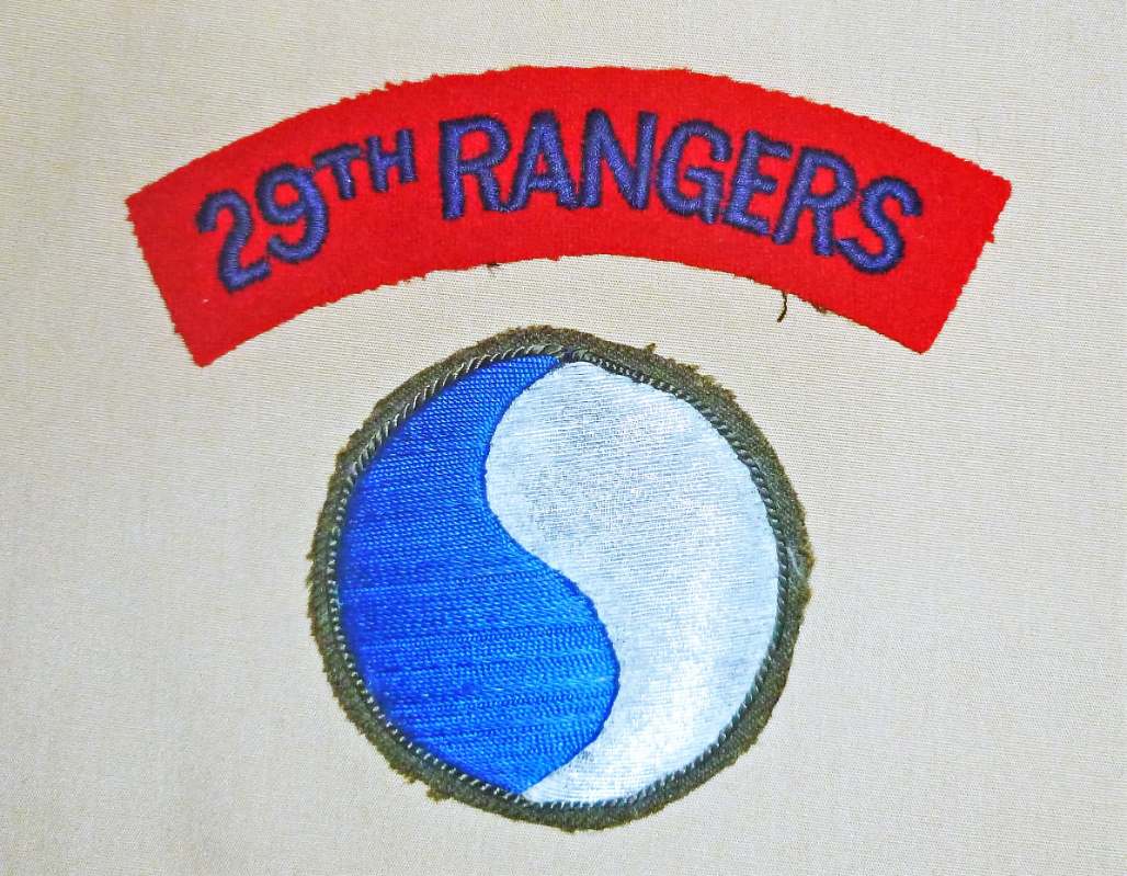 woodwork 29th rangers patch for review - ARMY AND USAAF - U.S ...