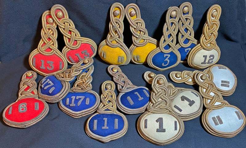 M1872 US Army Shoulder Knots - (1866-1890) PLAINS INDIAN WARS ...