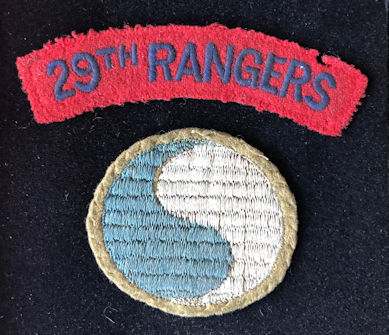 woodwork 29th rangers patch for review - ARMY AND USAAF - U.S ...