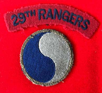 woodwork 29th rangers patch for review - ARMY AND USAAF - U.S ...