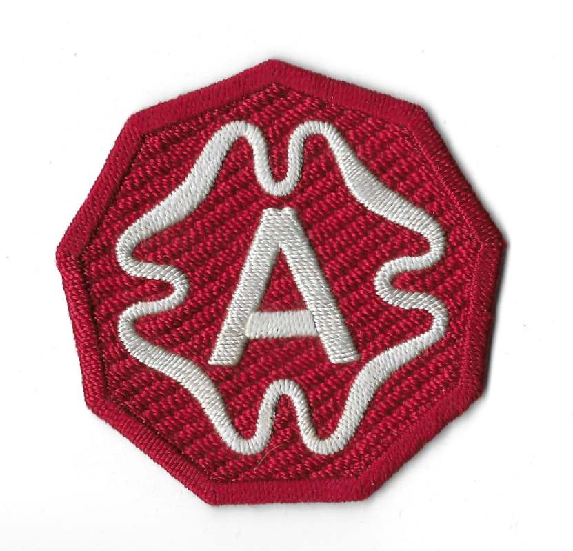 Theater made Ninth US Army patch - ARMY AND USAAF - U.S. Militaria Forum