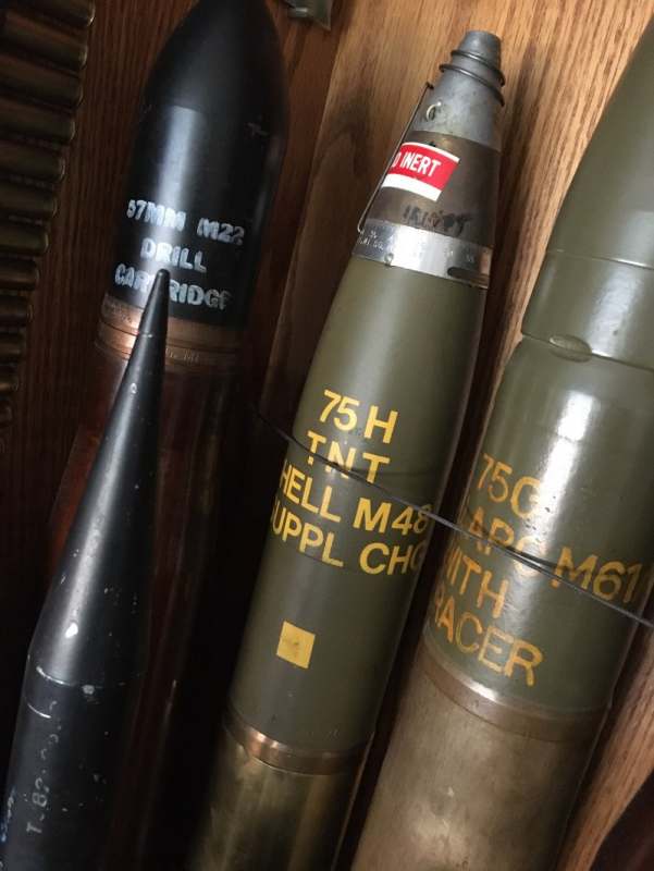 1944 3 inch APC Complete Round "No Not the Santa"! - FIREARMS - U.S ...