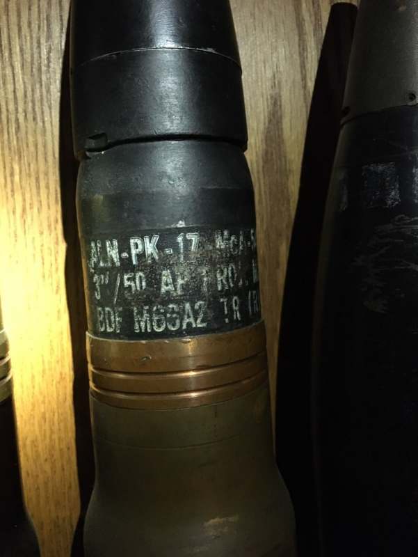 U.S. Navy Mod1 AP MK29 76MM Projectile - FIREARMS - U.S. Militaria Forum