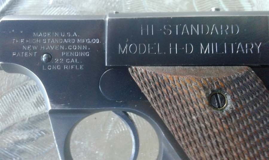 Hi-Standard H-D Military - FIREARMS - U.S. Militaria Forum
