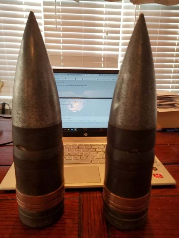 U.S. Navy Mod1 AP MK29 76MM Projectile - FIREARMS - U.S. Militaria Forum