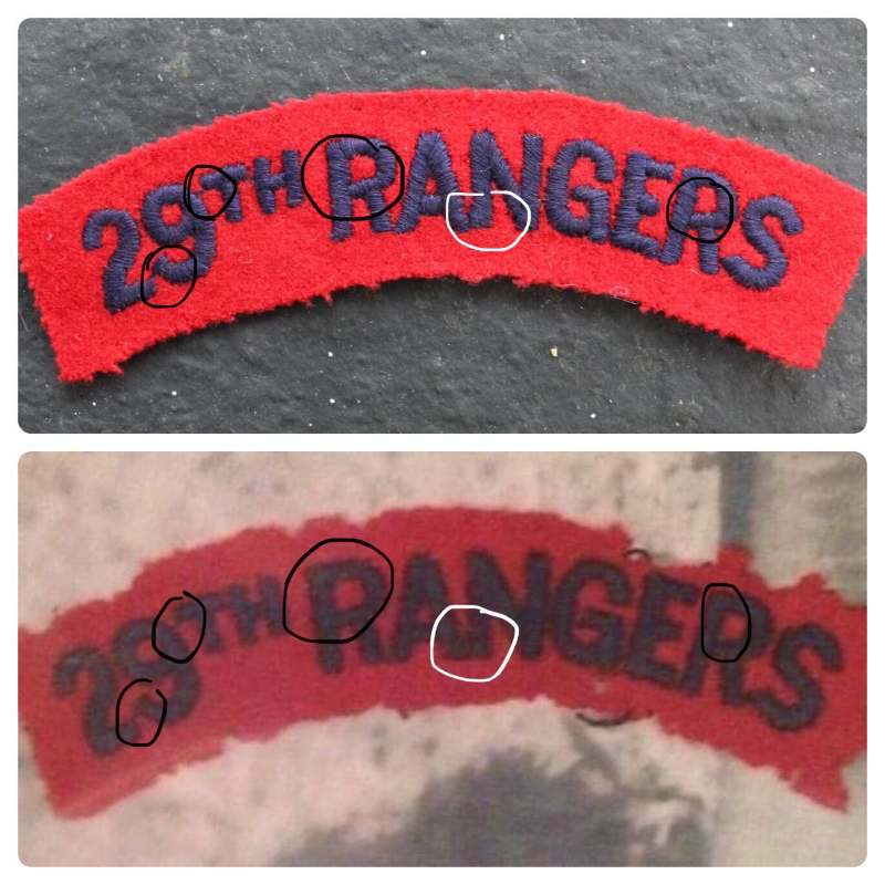 woodwork 29th rangers patch for review - ARMY AND USAAF - U.S ...