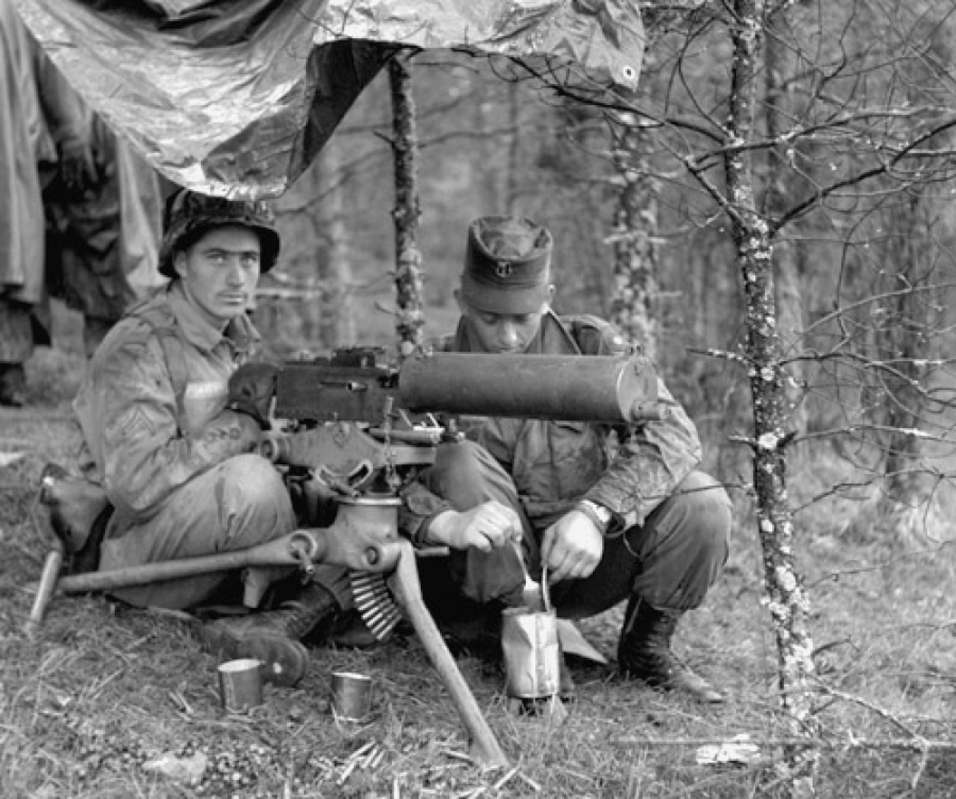 A Photo Of A M74 Machine Gun Tripod In Use - FIREARMS - U.S. Militaria ...