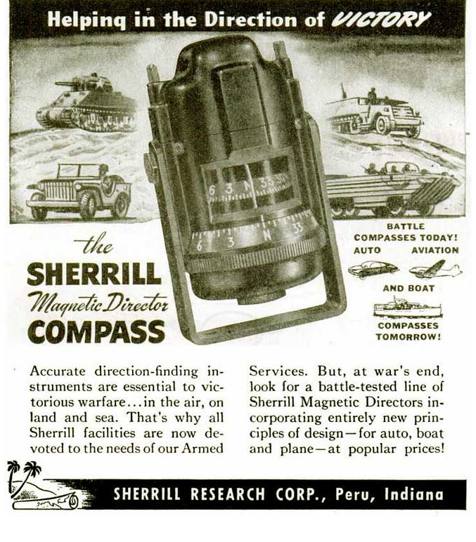 Compass for M4 Sherman & M36 Tank Destroyer - MILITARY VEHICLES - U.S ...