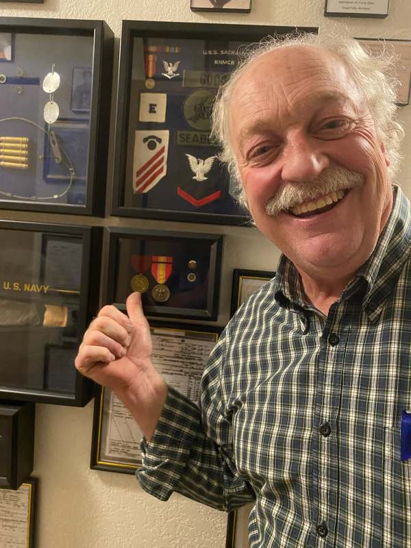 Roger's visit and new Medal - MEDALS & DECORATIONS - U.S. Militaria Forum