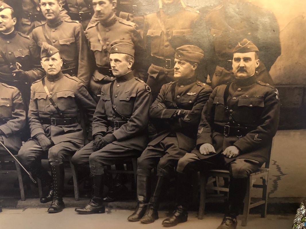 WWI Group Photo of US Army Generals and Other High Ranking Officers in ...