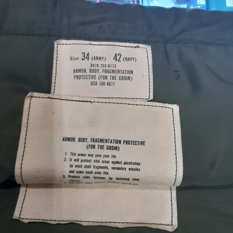1970 dated Body Armor Aircrewman vest, modification? - BODY ARMOR - U.S ...