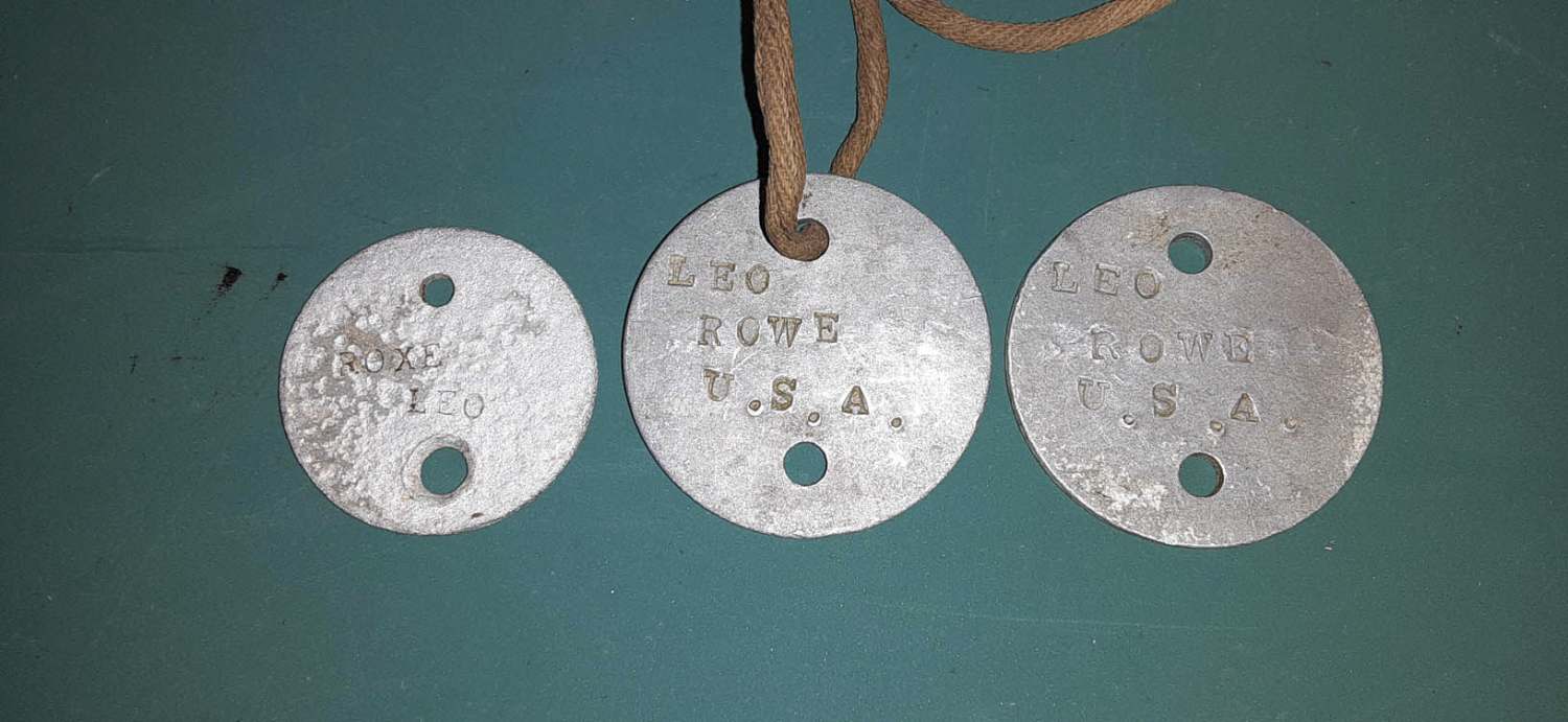 I think these are WW1 Dog Tags? - IDENTITY ITEMS (DOG TAGS, BRACELETS ...