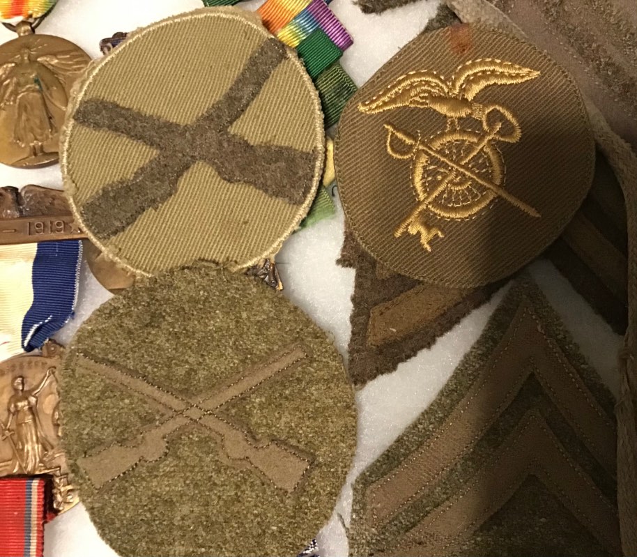 WWI PFC patches - (1917-1919) WORLD WAR ONE, RUSSIAN INTERVENTION - U.S ...