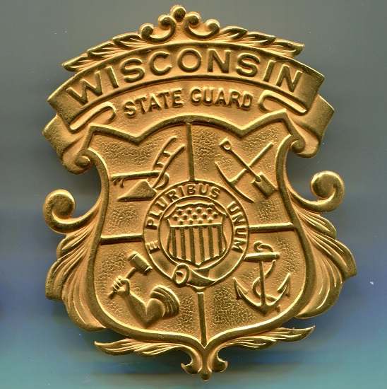 Wisconsin State Guard Hat Badges - ARMY (INCLUDING USAAC/AAF) - U.S ...