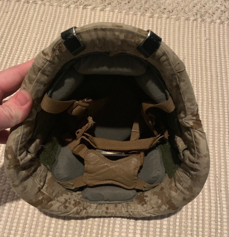 USMC LWH MARPAT Cover question - MODERN COMPOSITE HELMETS - U.S ...