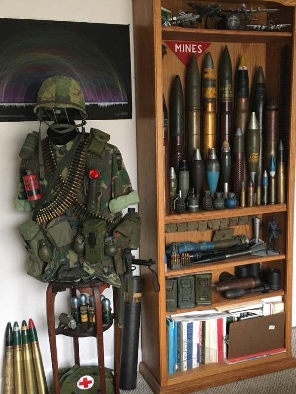 WW2 era Ordnance display. - FIREARMS - U.S. Militaria Forum