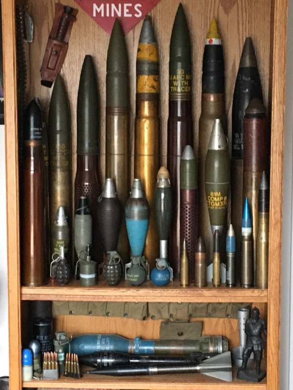 WW2 era Ordnance display. - FIREARMS - U.S. Militaria Forum