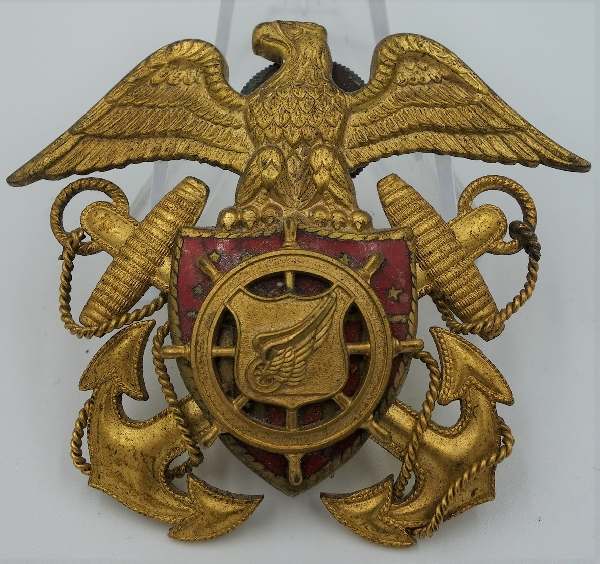 Unknown possibly USMS officer cap badge - NAVY, MARINE CORPS, COAST ...