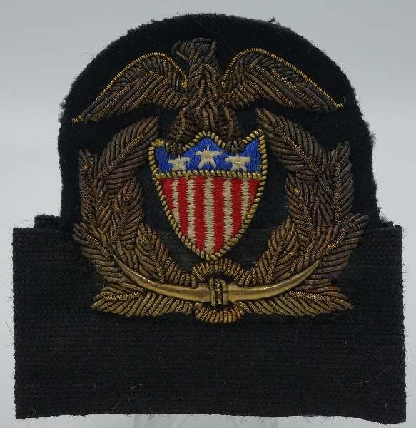 Unknown possibly USMS officer cap badge - NAVY, MARINE CORPS, COAST ...